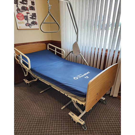 Used Joerns Full Electric Hi Low Hospital Bed